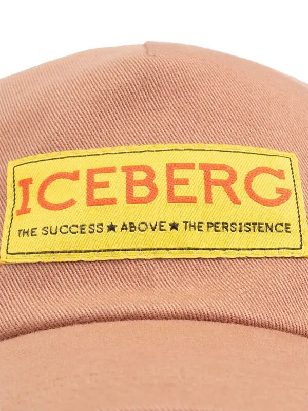 Iceberg Logo-print Cap