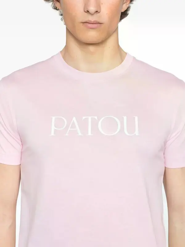 PATOU Logo-print T-shirt - Pink