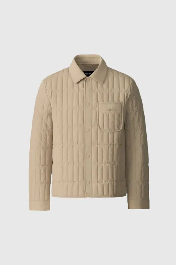 Mackage Vertical Quilted Jacket - Navy