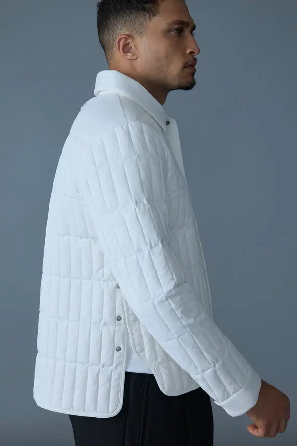 Mackage Vertical Quilted Jacket - Navy