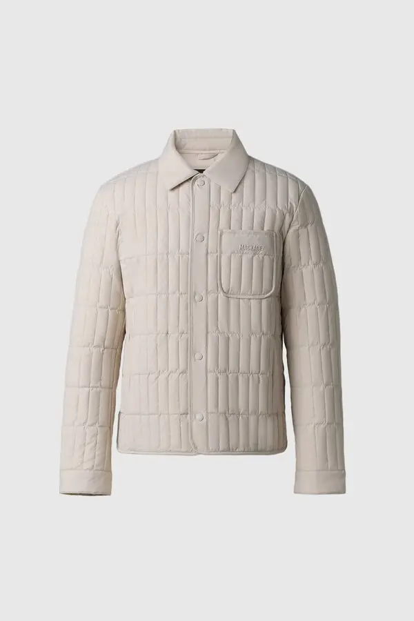 Mackage Vertical Quilted Jacket - Navy