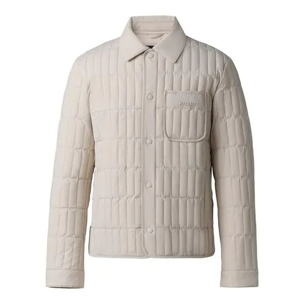 Mackage Vertical Quilted Jacket - Navy