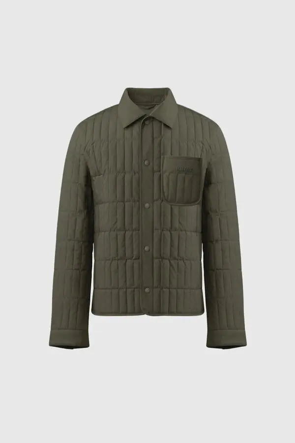 Mackage Vertical Quilted Jacket - Navy