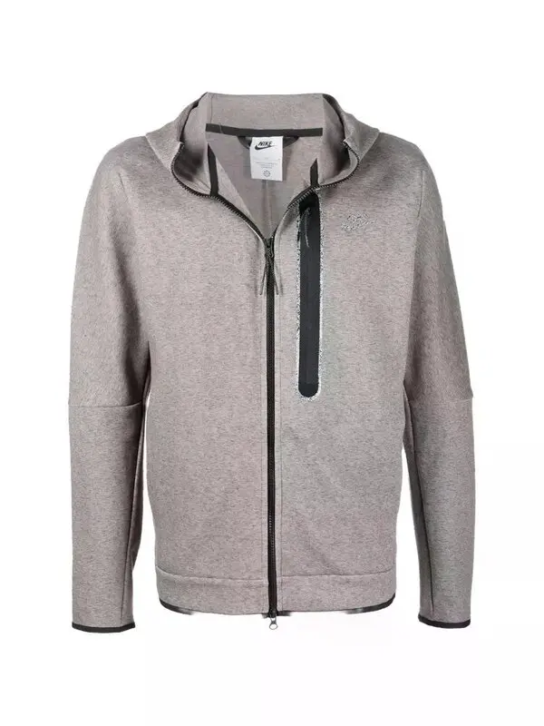 Nike Tech Fleece Full-zip Hoodie - Grey