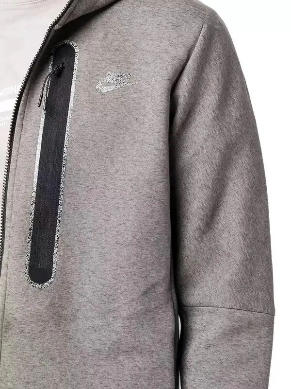 Nike Tech Fleece Full-zip Hoodie - Grey