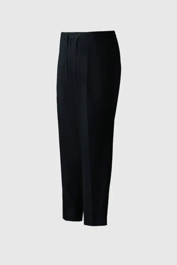Mackage Martin Pleated Wool Pants - Black