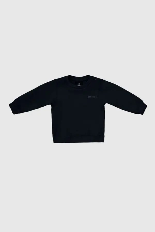 Mackage Rio-i Double-face Jersey Sweatshirt - Black