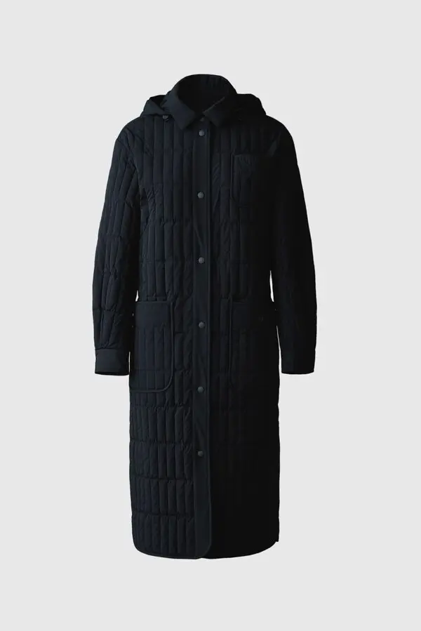 Mackage Tadoka Light Down Quilted Coat - Black