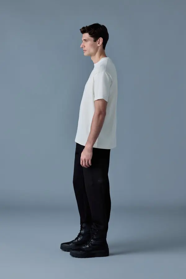 Mackage Tee-r T-shirt With Silicone Logo - Light Camel