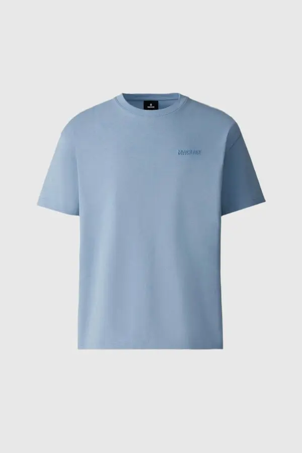 Mackage Tee-r T-shirt With Silicone Logo - Light Camel