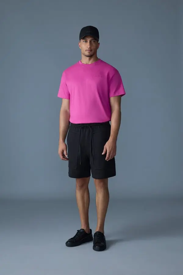 Mackage Tee-r T-shirt With Silicone Logo - Light Camel