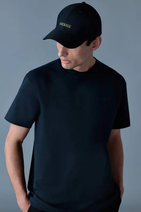 Mackage Tee-r T-shirt With Silicone Logo - Light Camel