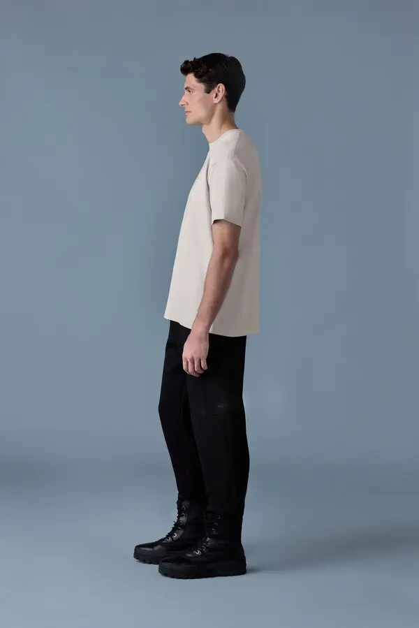 Mackage Tee-r T-shirt With Silicone Logo - Light Camel