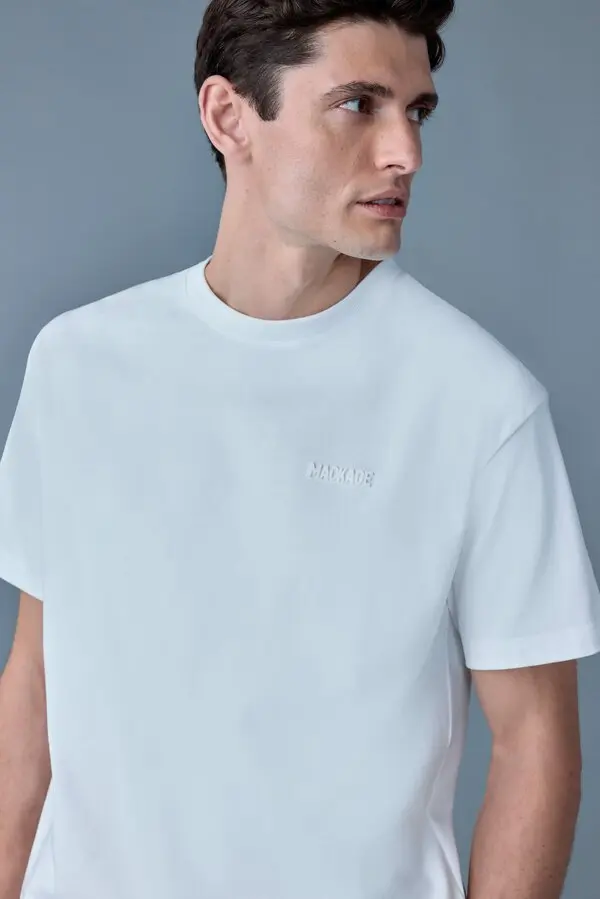 Mackage Tee-r T-shirt With Silicone Logo - Light Camel