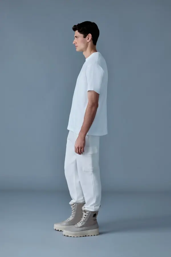 Mackage Tee-r T-shirt With Silicone Logo - Light Camel