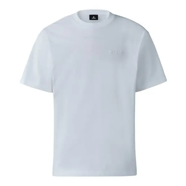 Mackage Tee-r T-shirt With Silicone Logo - Light Camel