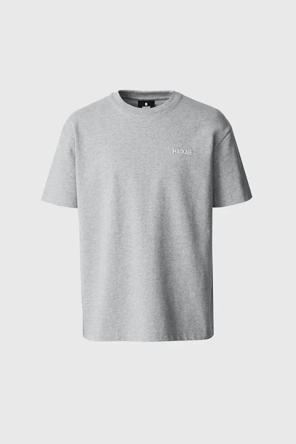 Mackage Tee-r T-shirt With Silicone Logo - Light Camel