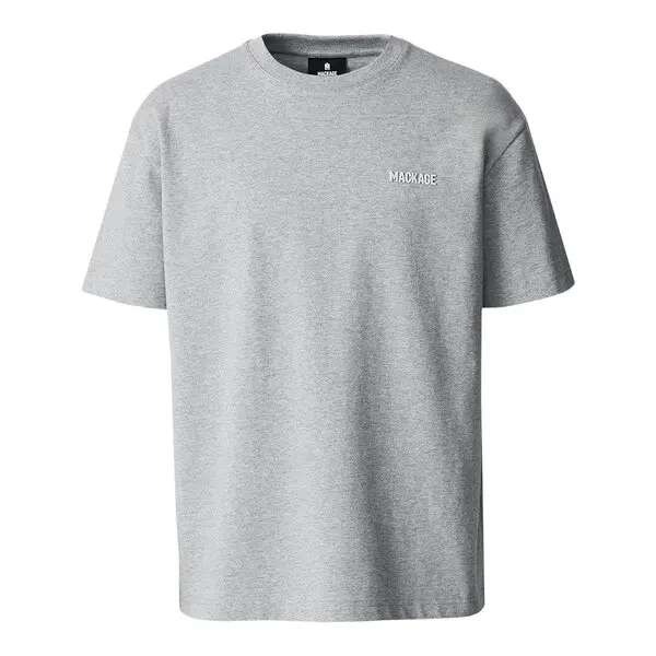 Mackage Tee-r T-shirt With Silicone Logo - Light Camel