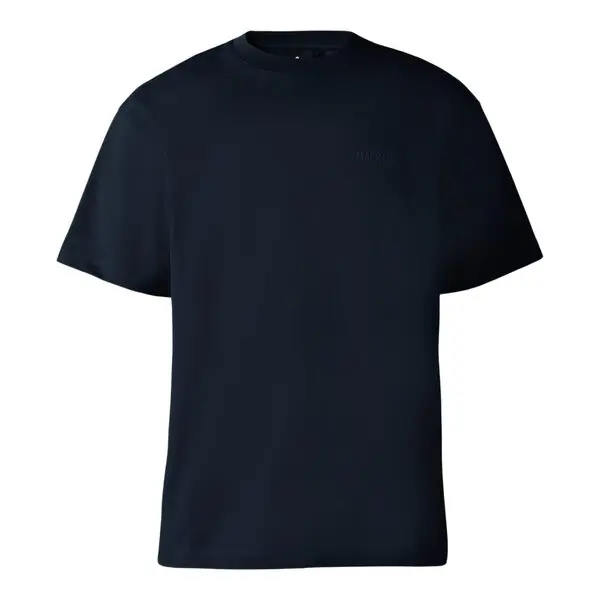 Mackage Tee-r T-shirt With Silicone Logo - Navy