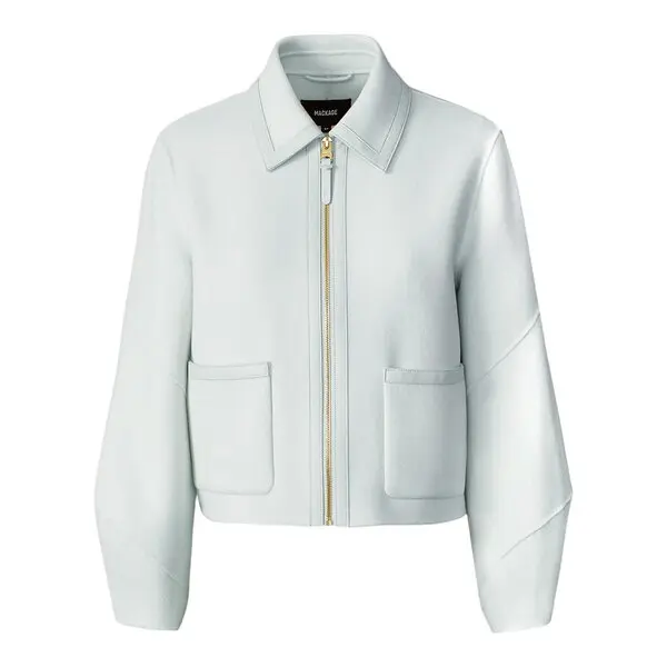 Mackage Solana Double-face Wool Jacket - Coffee