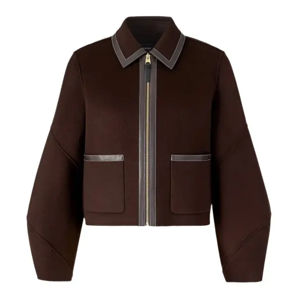 Mackage Solana Double-face Wool Jacket - Coffee