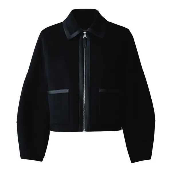 Mackage Solana Double-face Wool Jacket - Coffee