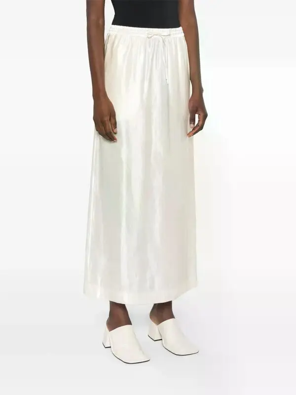 Loulou De Saison Loulou Studio Satin Maxi Skirt