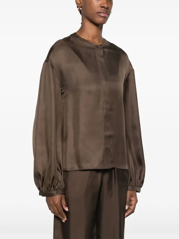 Loulou De Saison Lea Blouse - Brown