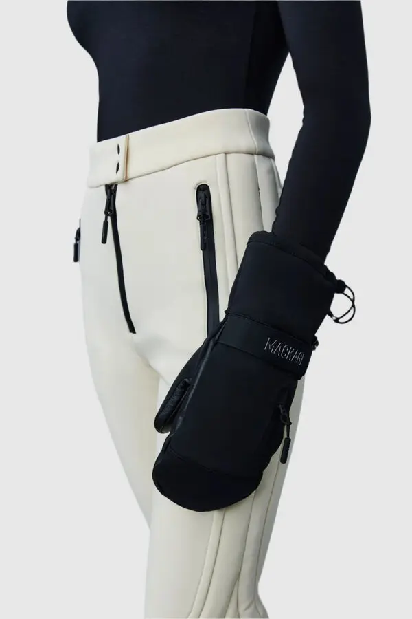 Mackage Wynd Technical Ski Mittens - Black