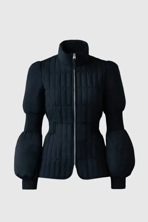 Mackage Felicia Light Down Quilted Jacket - Black