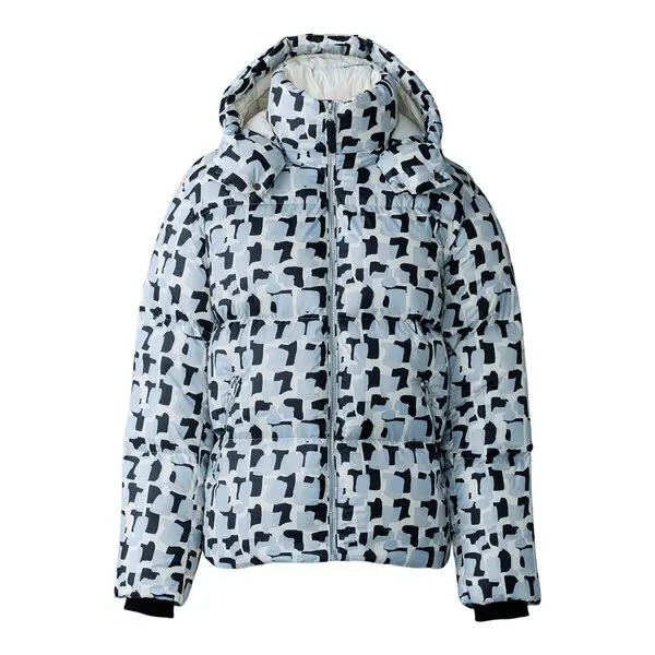 Mackage Kent-nv Tile Graphic Pattern Down Jacket