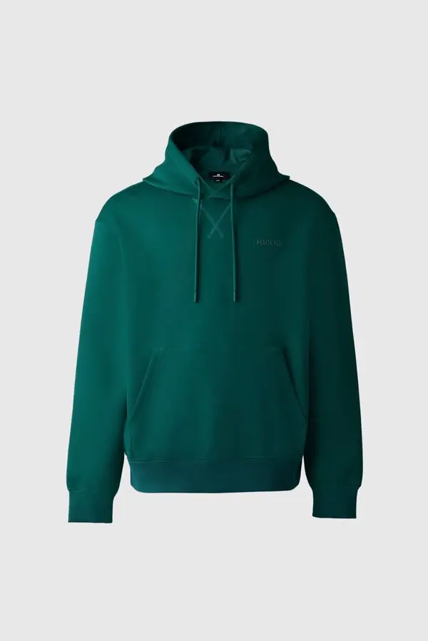 Mackage Krystian Double-face Jersey Hoodie - Emerald