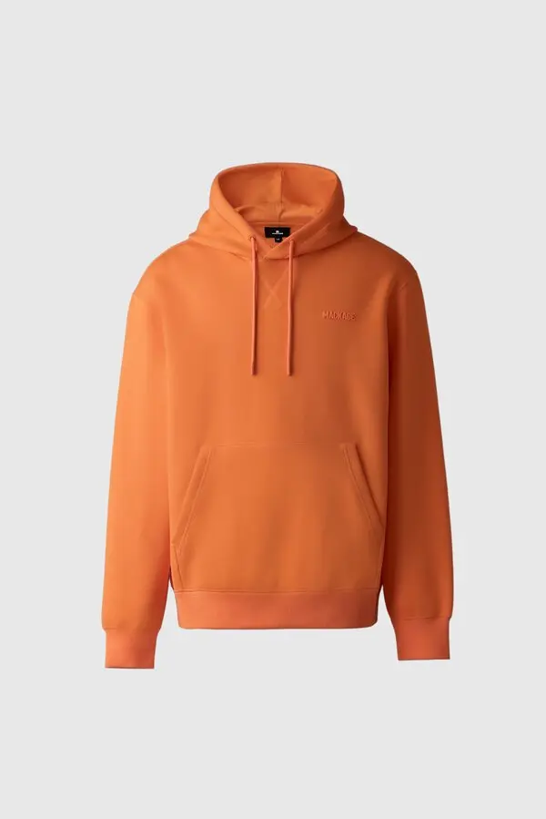 Mackage Krystian Double-face Jersey Hoodie - Flame