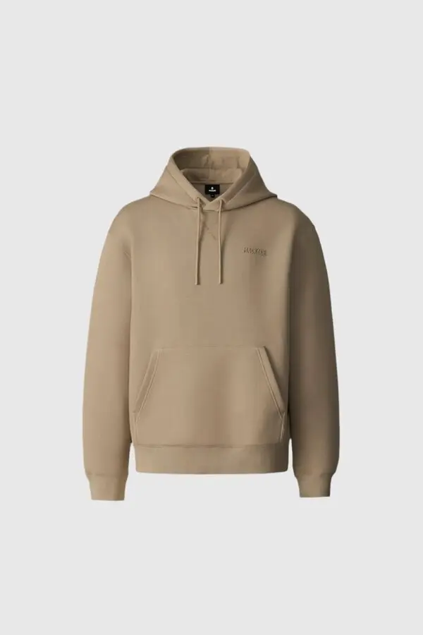 Mackage Krystian Double-face Jersey Hoodie - Light Camel