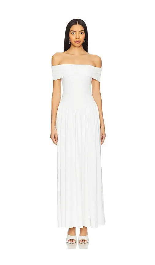 MORE TO COME Brielle Maxi Dress - White