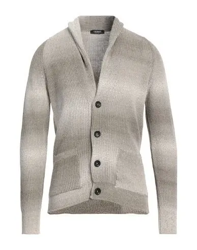 MASQ Cotton-blend Cardigan - Khaki