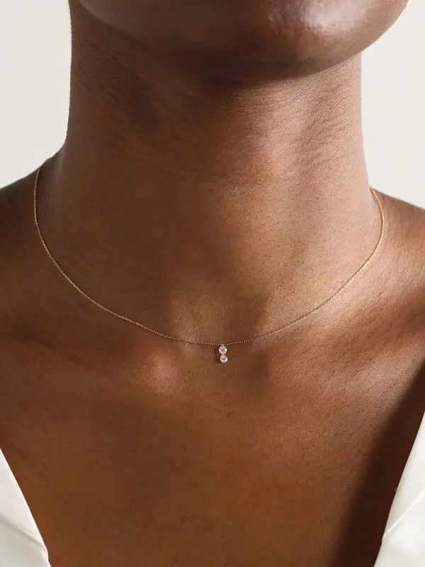 PERSEE Danaé 18-karat Diamond Necklace