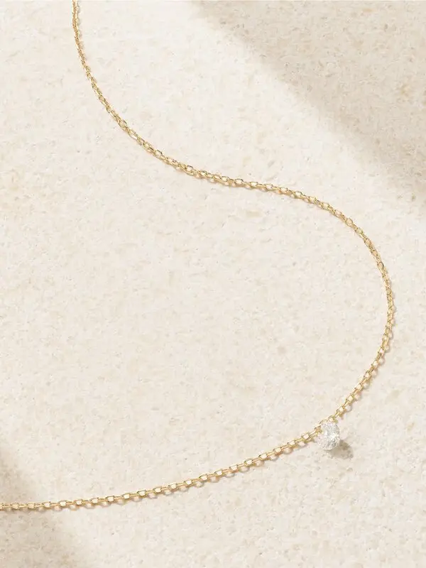 PERSEE Danaé 18-karat Diamond Necklace - Gold