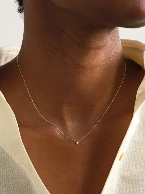PERSEE Danaé 18-karat Diamond Necklace