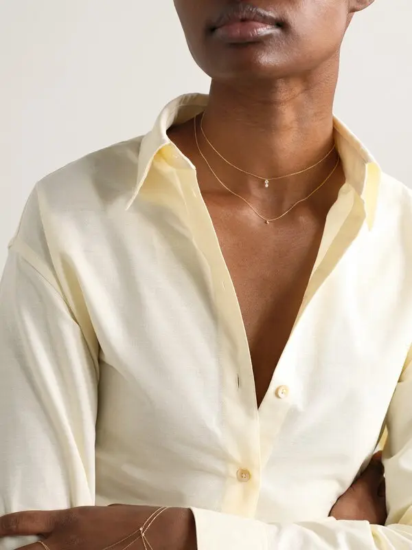 PERSEE Danaé 18-karat Diamond Necklace