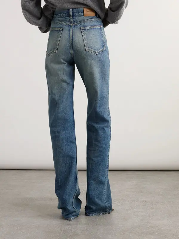 Saint Laurent High-rise Bootcut Jeans
