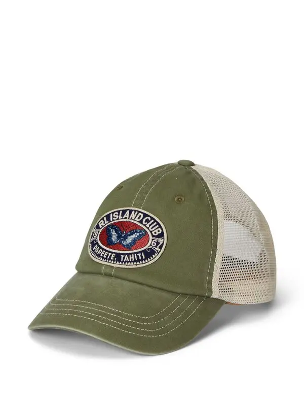 Polo Ralph Lauren Mesh-panelled Cap - Green