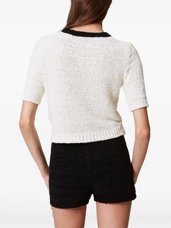 TWINSET Cropped Jumper - Multicolour