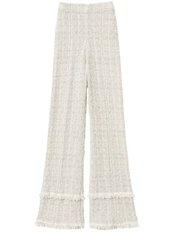 TWINSET Bouclé Lurex Trousers