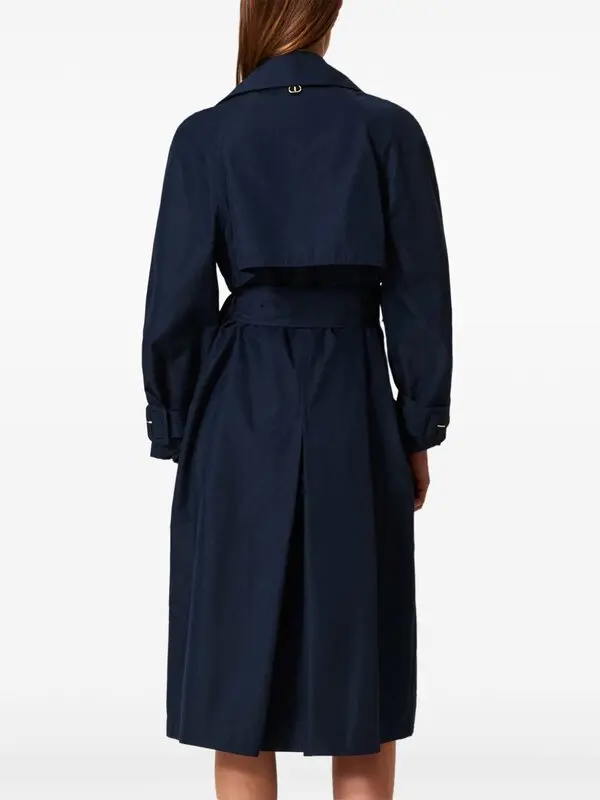 TWINSET Twill Trench Coat