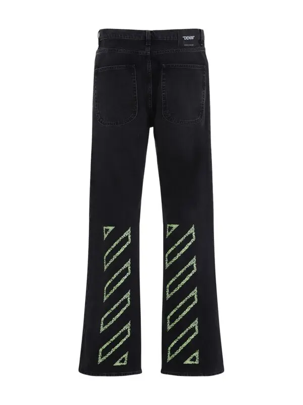 Off-White Printed Jeans
