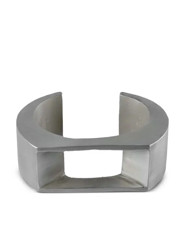 PARTS OF FOUR Plated Crescent Plane Getaway Bracelet - Silver