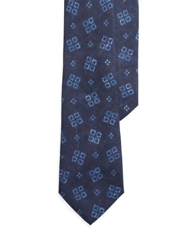 Polo Ralph Lauren Printed Linen Tie