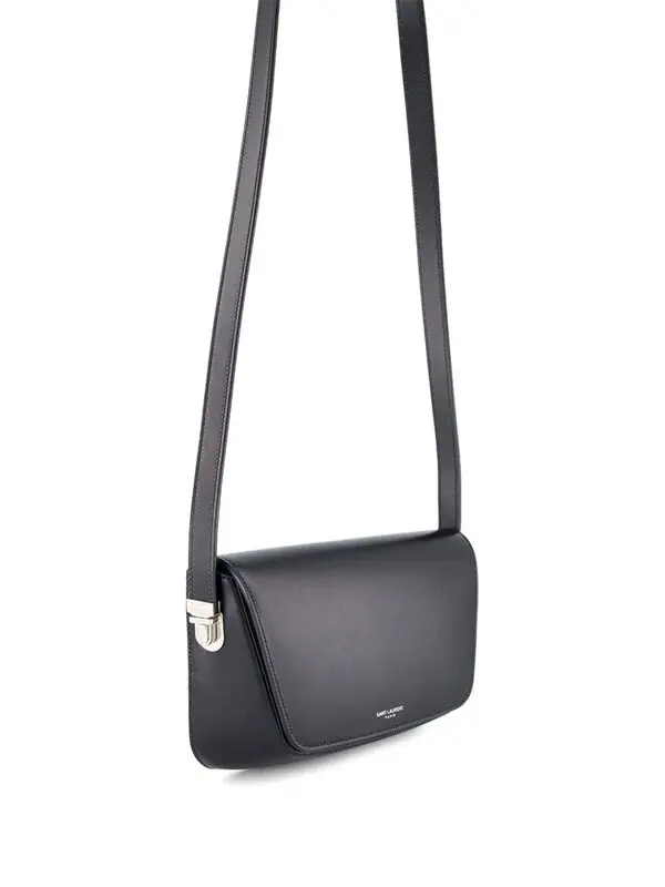 Saint Laurent Small Shoulder Bag In Black | Editorialist
