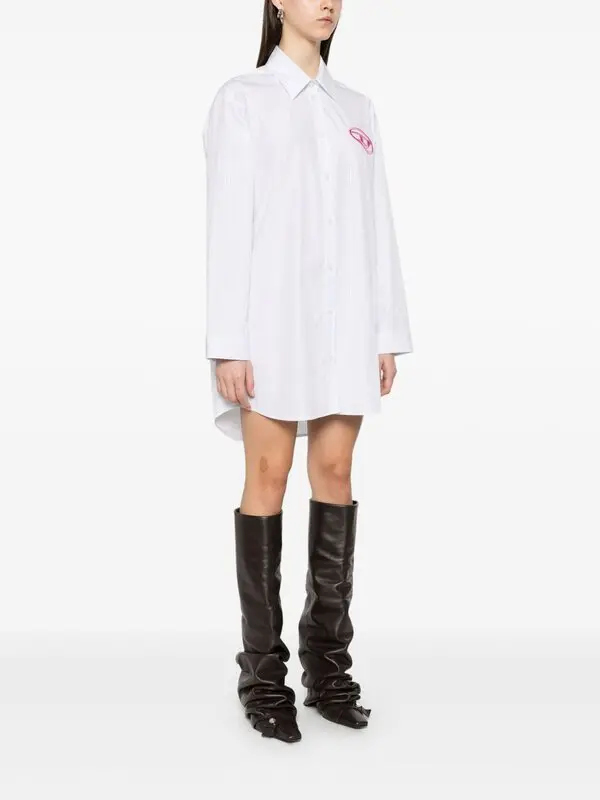 DIESEL® D-dalis-p1 Mini Shirt Dress - Blue